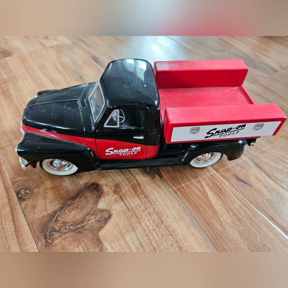 Toys | Snap On Tools Die Cast Black And Red Piggy Bank Toy Truck | Poshmark
